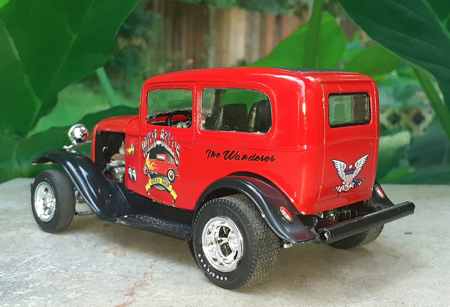 1932 Ford Sedan Delivery Truck, Coca-Cola -- Plastic Model Car Vehicle ...