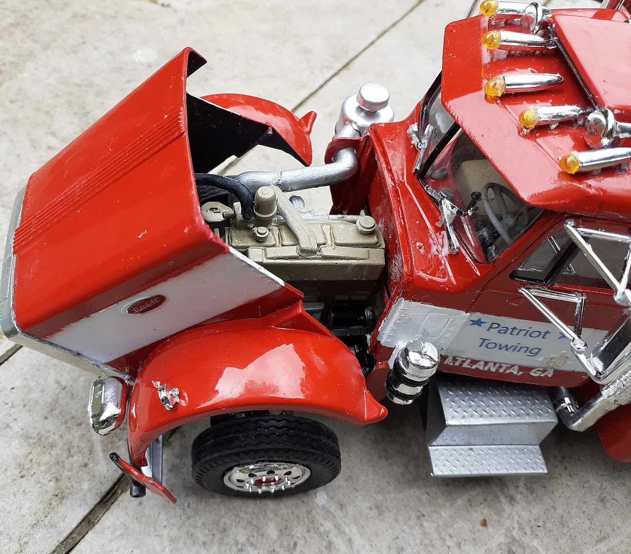 Peterbilt 359 Wrecker -- Plastic Model Vehicle Kit -- 1/25 Scale ...