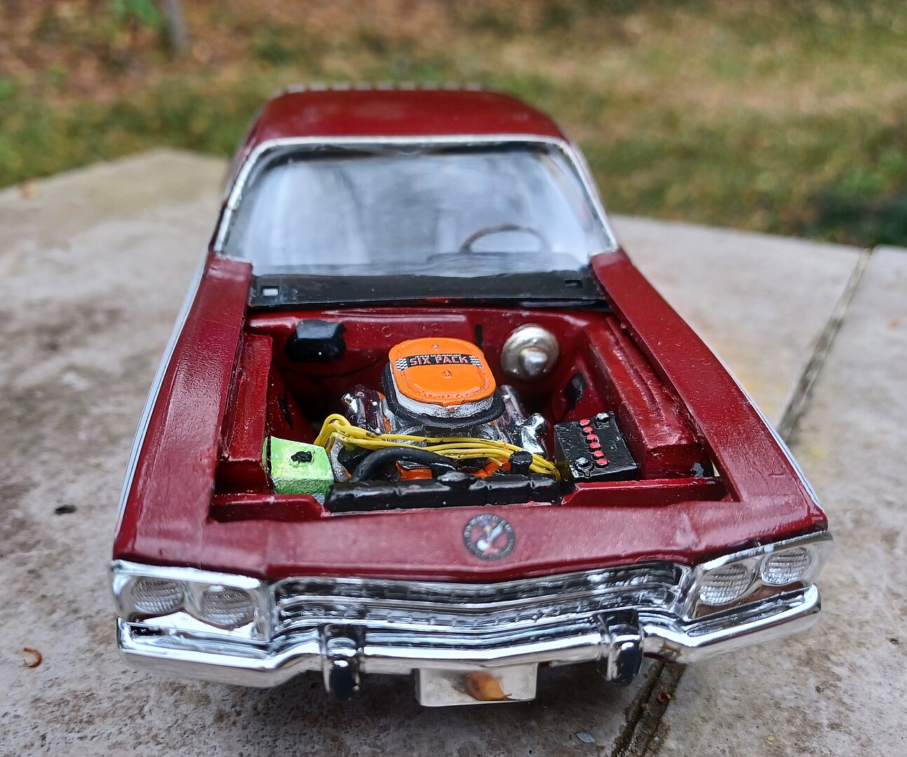 1974 PLYMOUTH ROAD RUNNER -- Plastic Model Car Vehicle Kit -- 1/25 ...