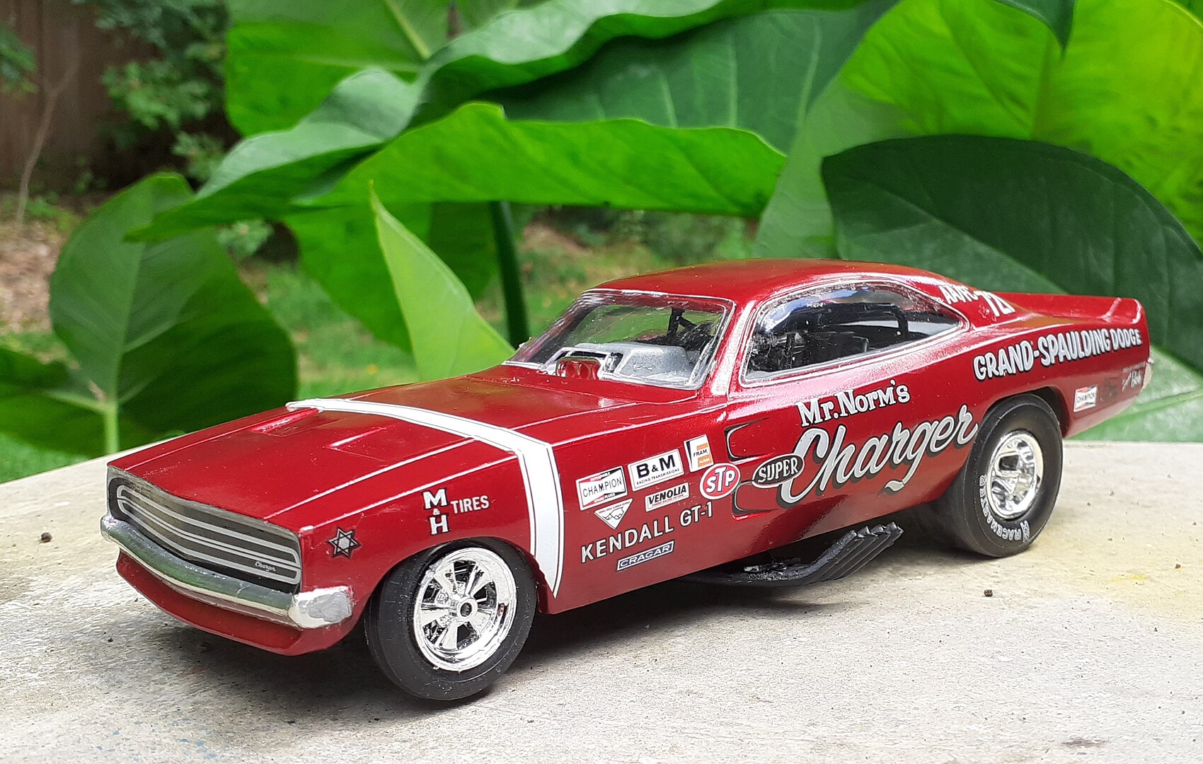 1969 Dodge Charger Funny Mr.Norm -- Plastic Model Car Vehicle Kit -- 1/ ...