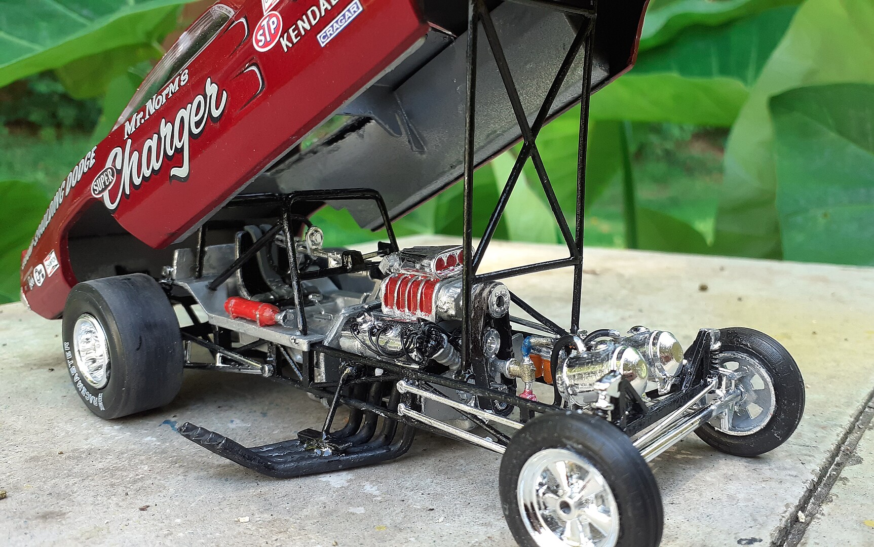 1969 Dodge Charger Funny Mr.Norm -- Plastic Model Car Vehicle Kit -- 1/ ...