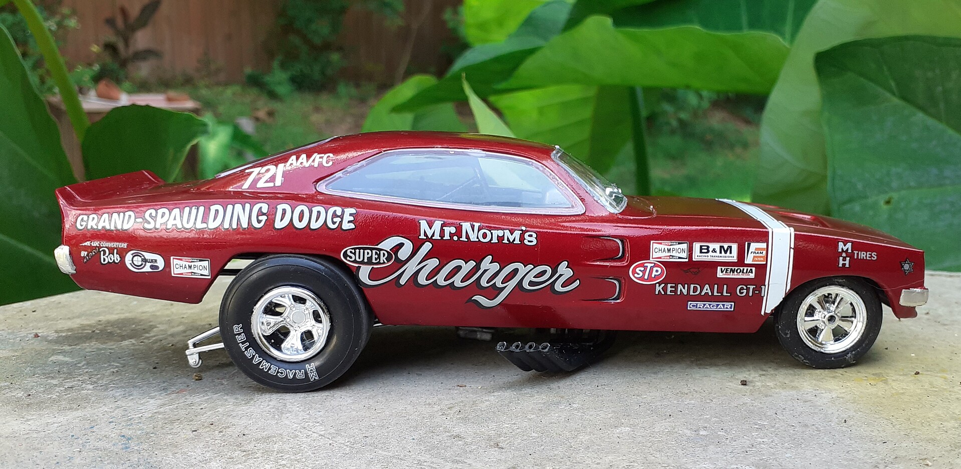 1969 Dodge Charger Funny Mr.Norm -- Plastic Model Car Vehicle Kit -- 1/ ...
