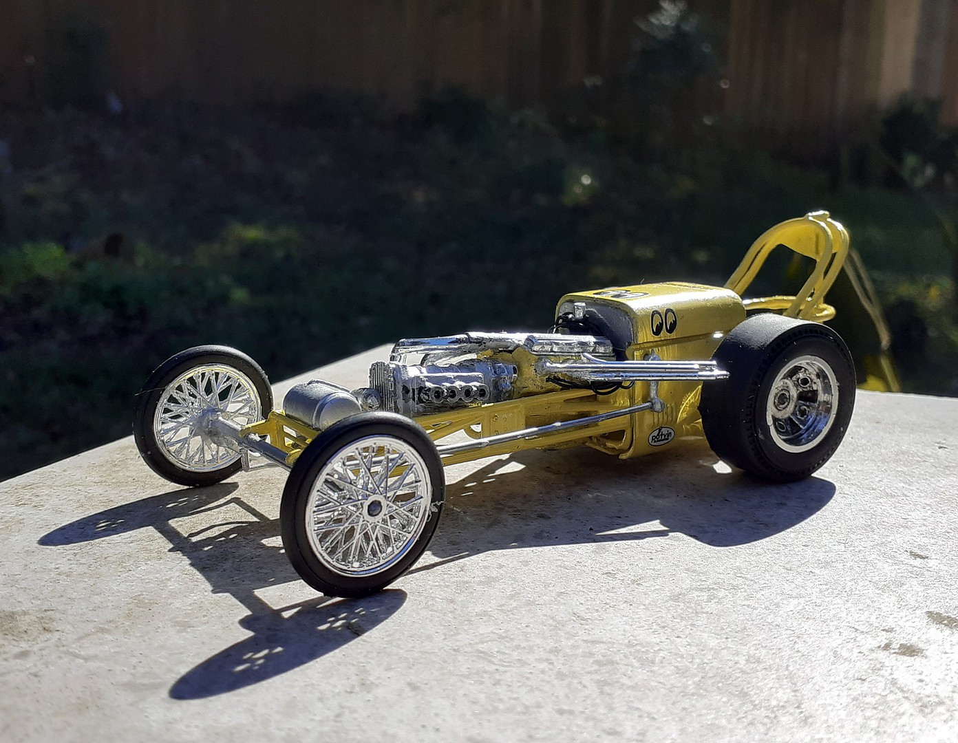 Gallery Pictures Atlantis Mooneyes Dragster Plastic Model Car Kit 1/25 ...