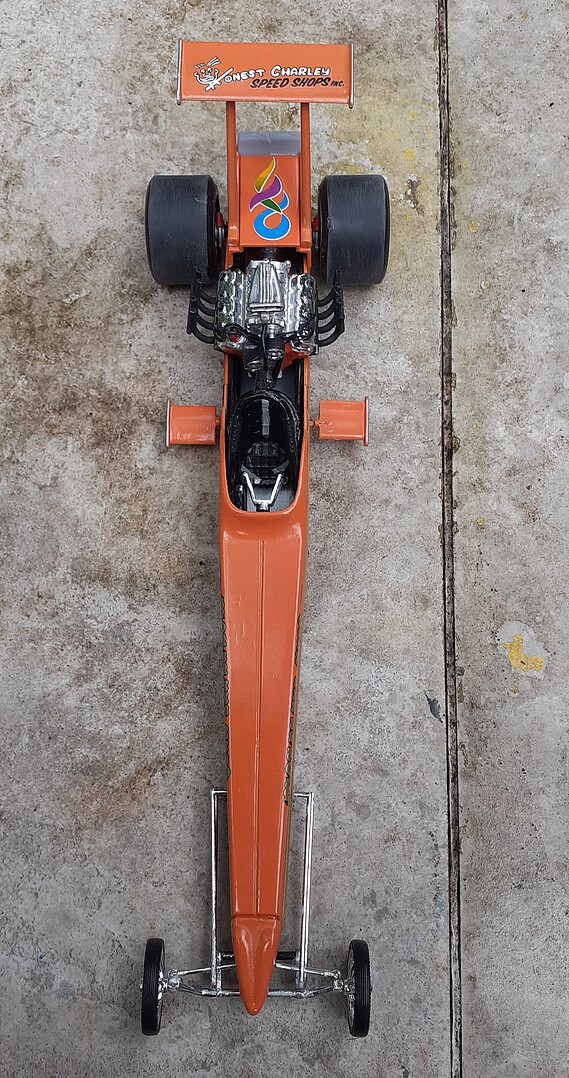 Tommy Ivo Rear Engine Dragster -- Plastic Model Car Vehicle Kit -- 1/25 ...