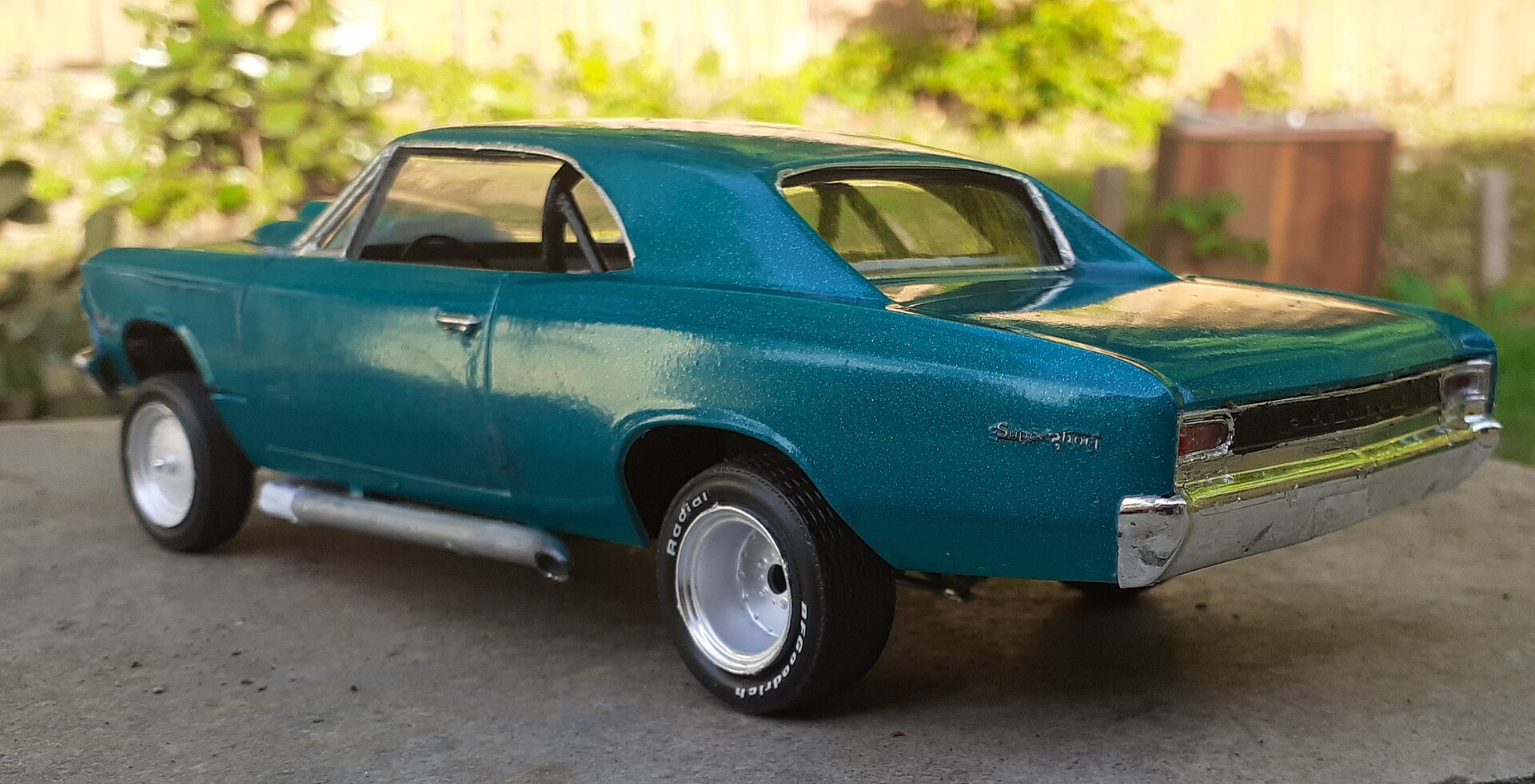 1966 Chevy Malibu SS (2 in 1) -- Plastic Model Car Kit -- 1/24 Scale ...