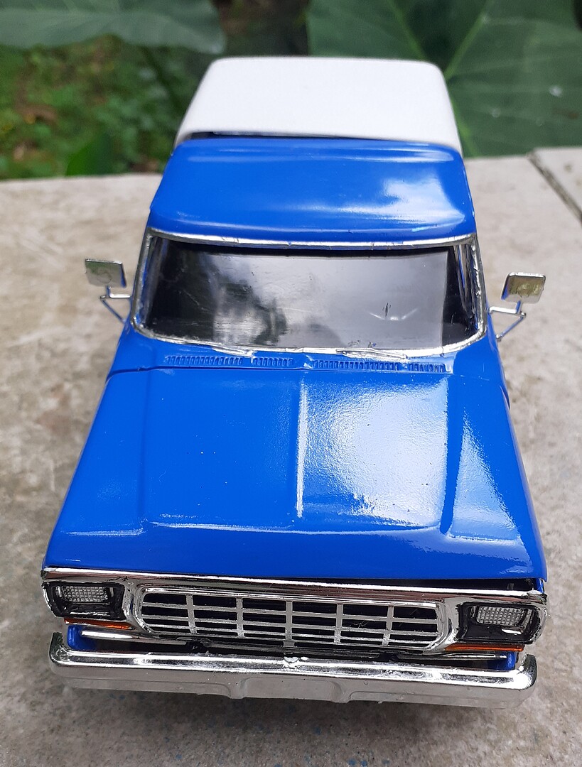 Wild Hoss 1978 Ford Bronco -- Plastic Model Truck Vehicle Kit -- 1/25 Scale -- #1304 pictures by ...
