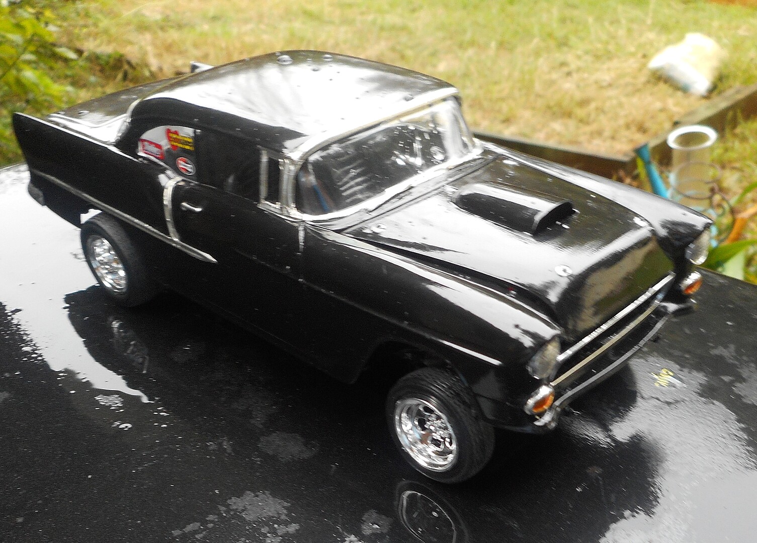 '55 Chevy Bel Air Street Machin 2 in 1 -- Plastic Model Car Kit -- 1/24 ...