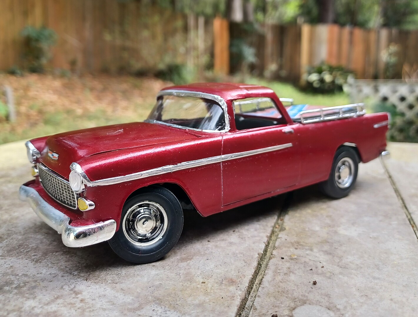 1955 Chevy Nomad Custom Station Wagon -- Plastic Model Car Kit -- 1/25 ...
