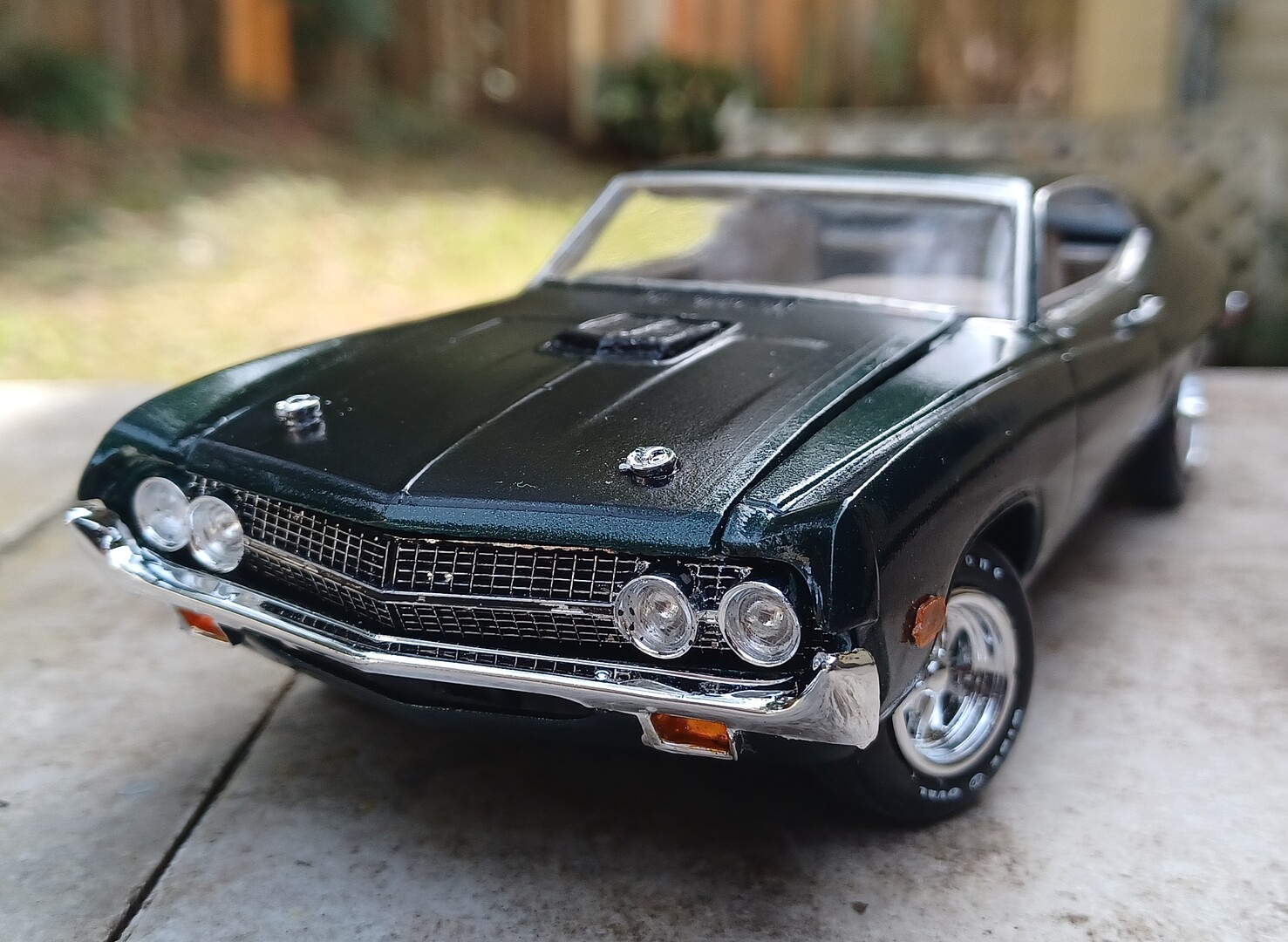 1970 Ford Torino Cobra -- Plastic Model Car Kit -- 1/24 Scale ...