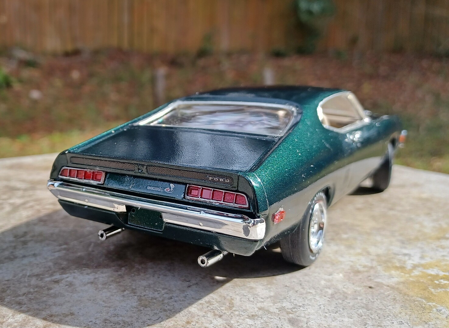 1970 Ford Torino Cobra -- Plastic Model Car Kit -- 1/24 Scale ...