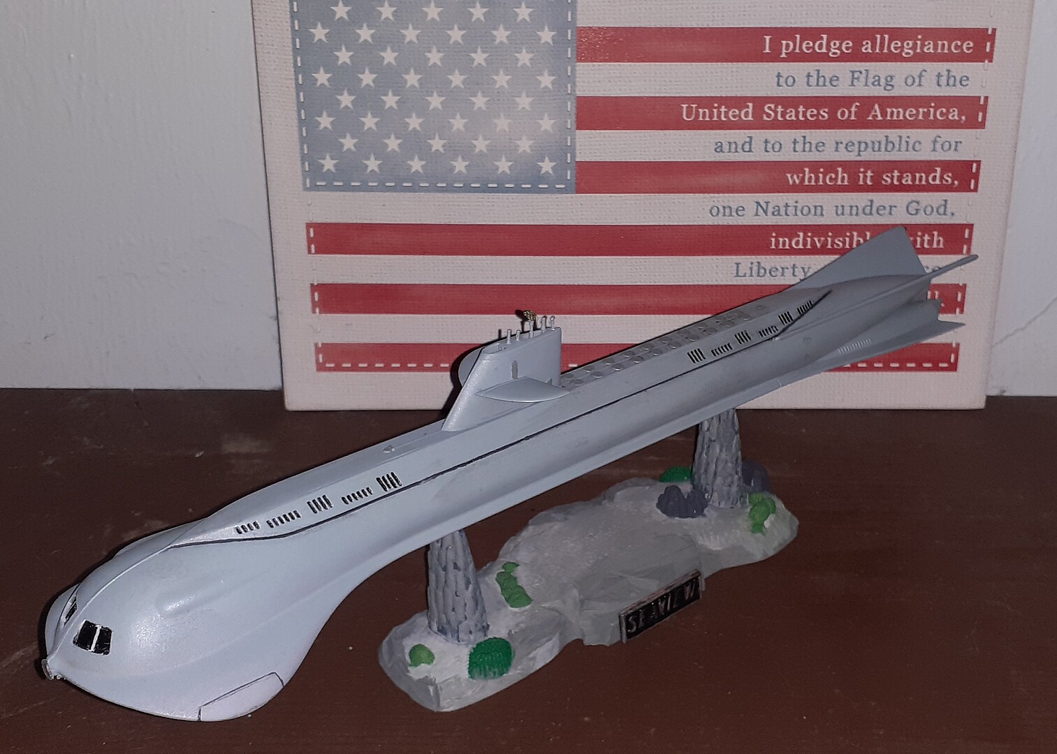 Voyage to the Bottom of the Sea 4 Window Seaview -- Plastic Model ...