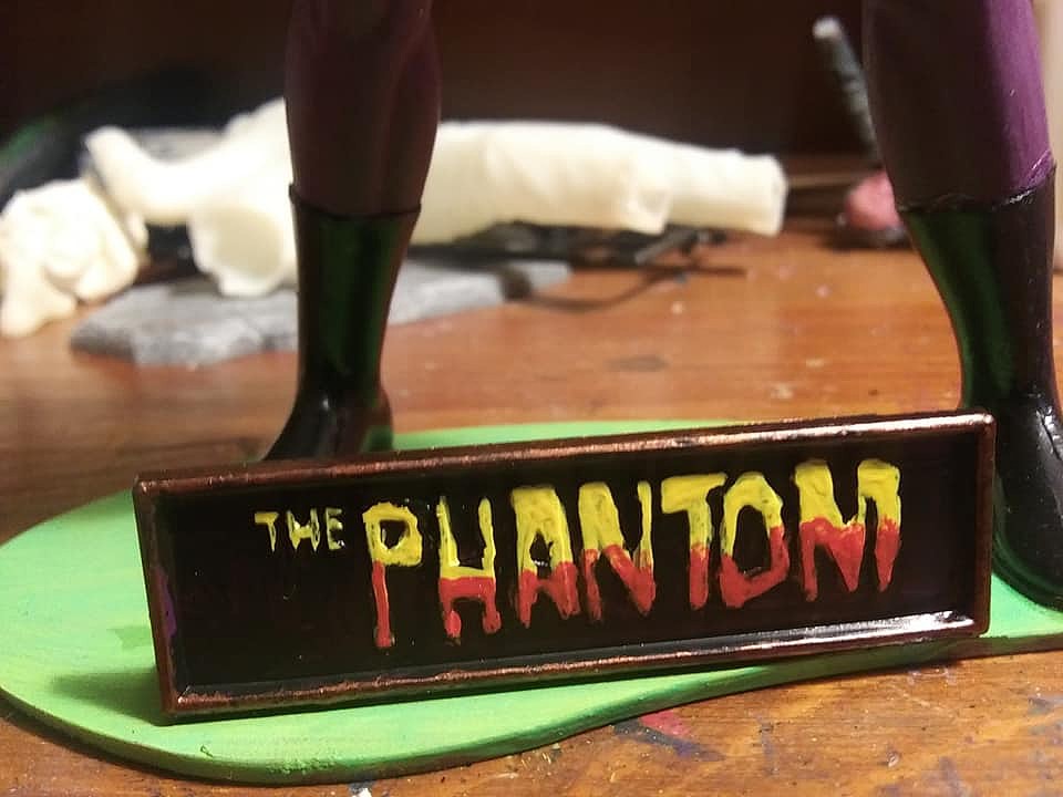 The Phantom & The Voodoo Witch Doctor -- Plastic Model Fantasy Figure ...