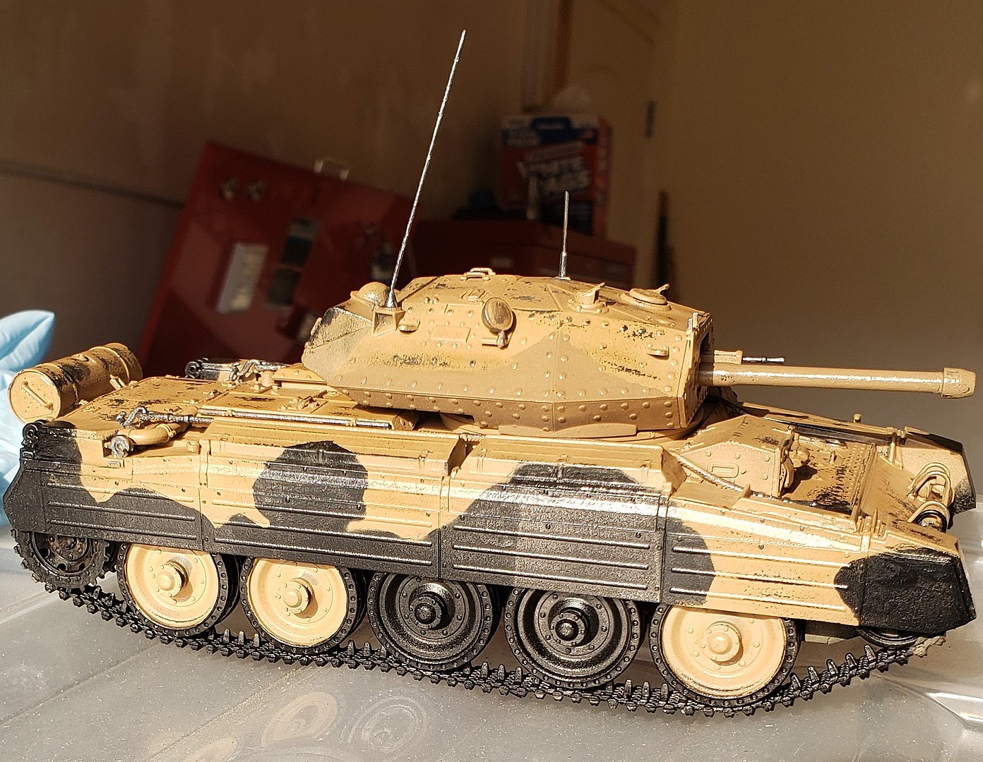 British Mk.VI Crusader Mk.III Cruiser Tank -- Plastic Model Military ...
