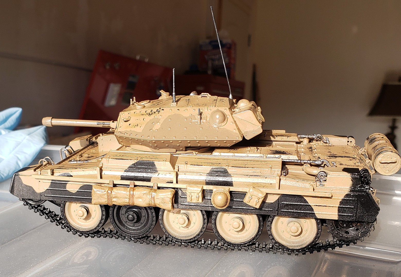 British Mk.VI Crusader Mk.III Cruiser Tank -- Plastic Model Military ...