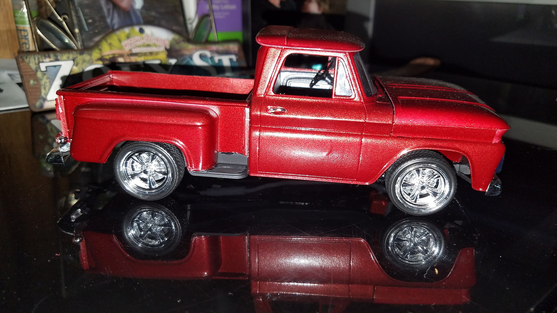 1965 Chevy Stepside Pickup 2'n1 -- Plastic Model Truck Kit -- 1/25 ...