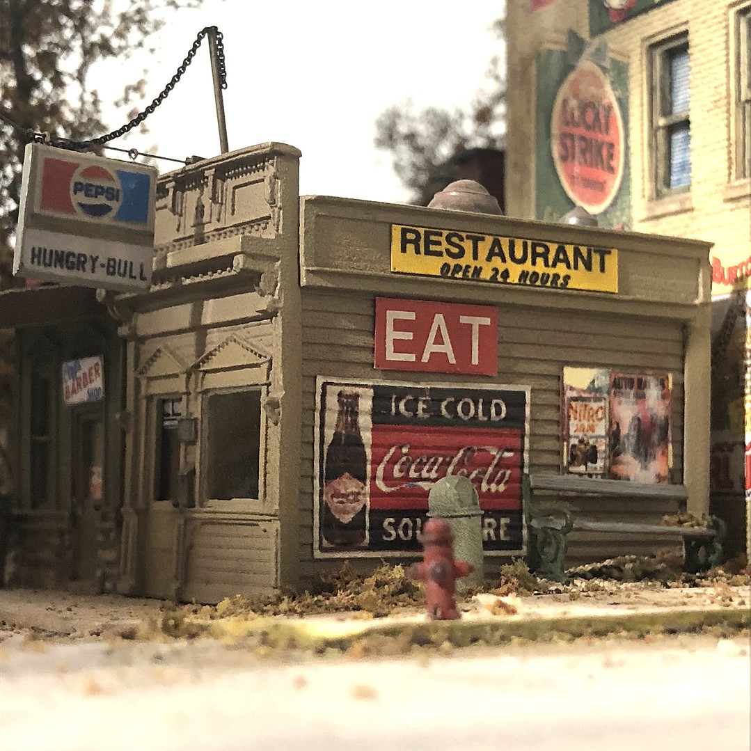 Scenic Details -- Doctor's Office & Shoe Repair Kit -- HO Scale Model ...