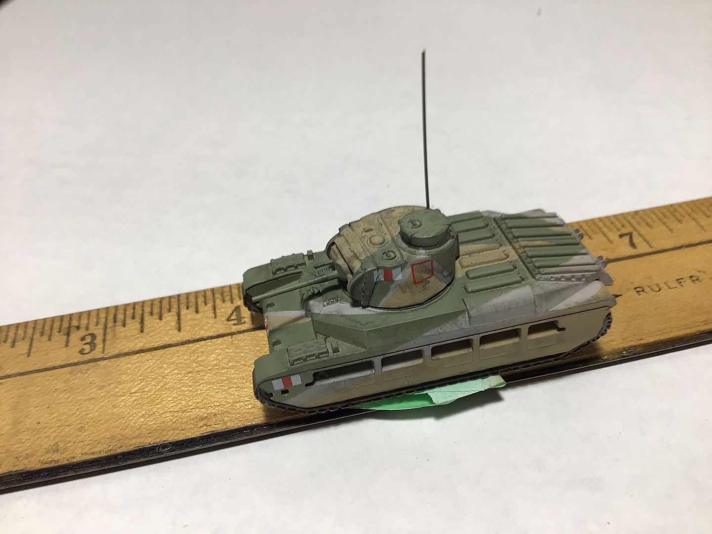 Matilda II British WWII Medium Tank -- Plastic Model Tank Kit -- 1/100 ...