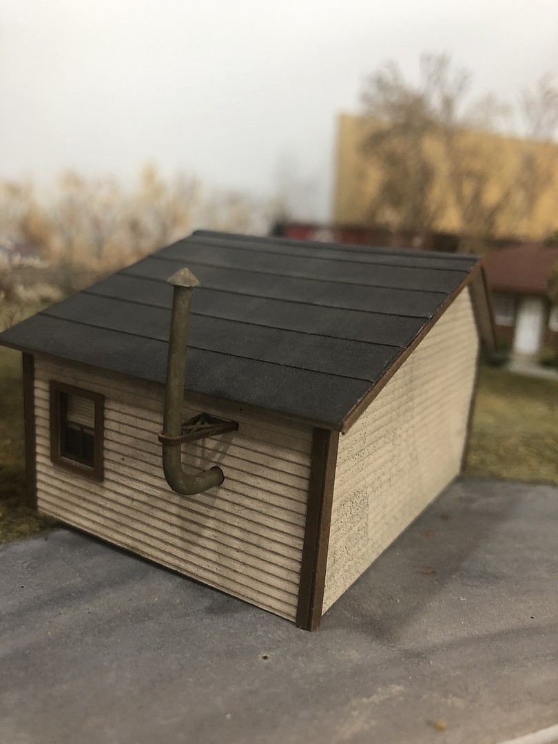 Grand Avenue Yard Office Kit -- HO Scale Model Railroad Building ...