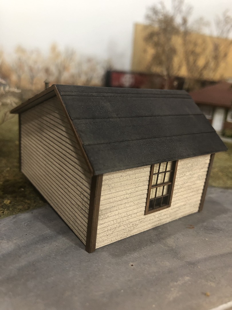 Grand Avenue Yard Office Kit -- HO Scale Model Railroad Building ...