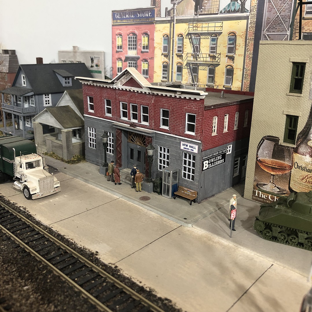 Woodlawn Police Station Kit -- Model Train Building -- HO Scale ...