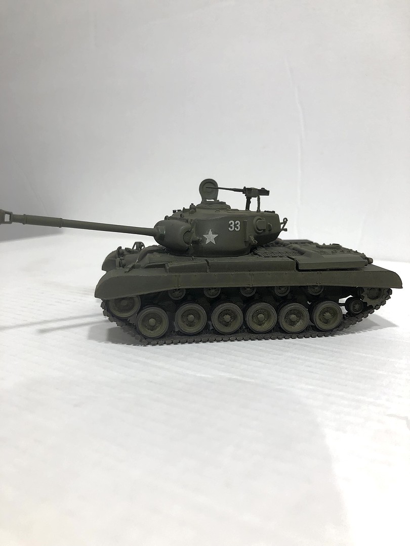M-46 Patton Tank -- Plastic Model Military Vehicle Kit -- 1/72 Scale ...