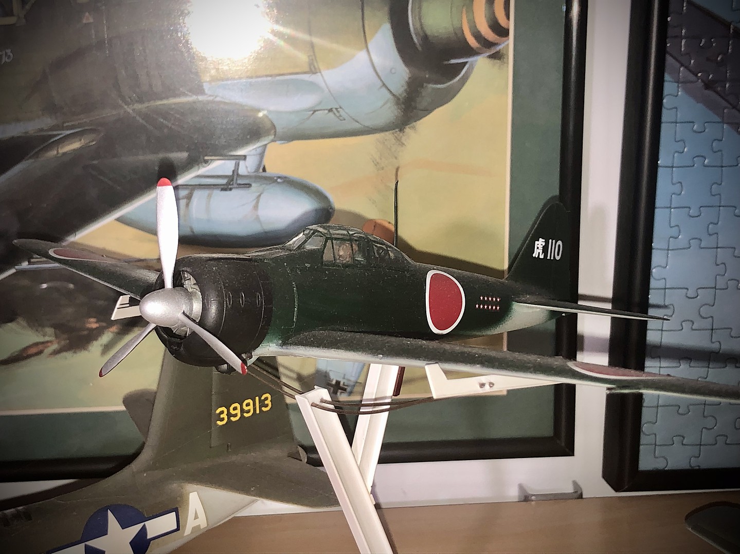 A6M2 Type 21 Zero Fighter -- Plastic Model Airplane Kit -- 1/48 Scale ...