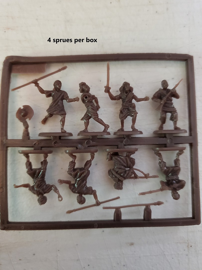 Dervish Warriors -- Plastic Model Military Figure Set -- 1/72 Scale ...