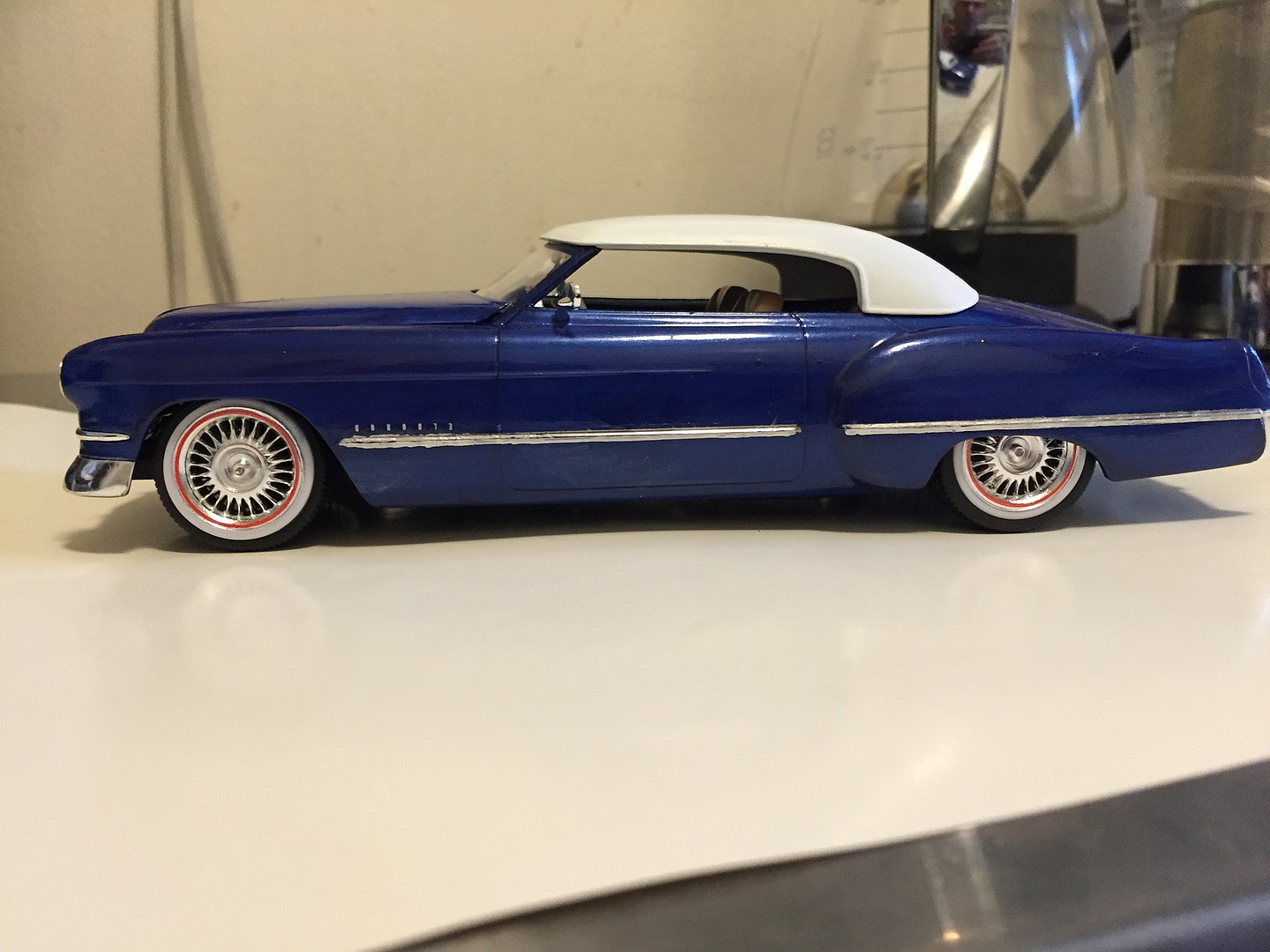 Custom Cadilac Eldorado -- Plastic Model Car Kit -- 1/25 Scale ...