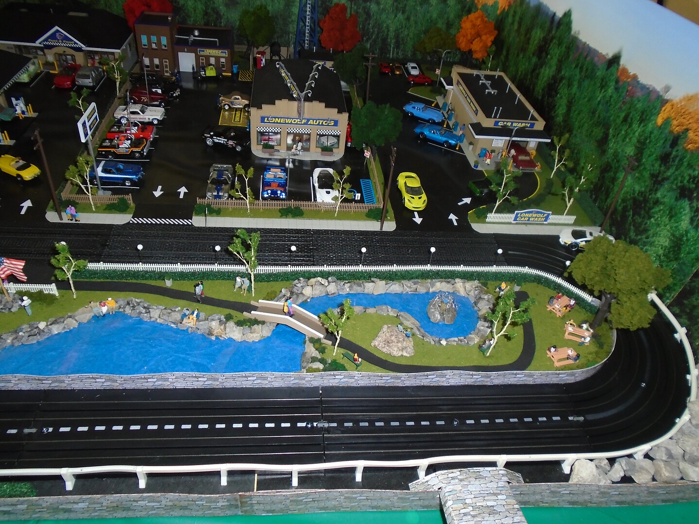 Pastel Green woods edge Trees (3-3.5 inch 14pk) -- HO Scale Model ...