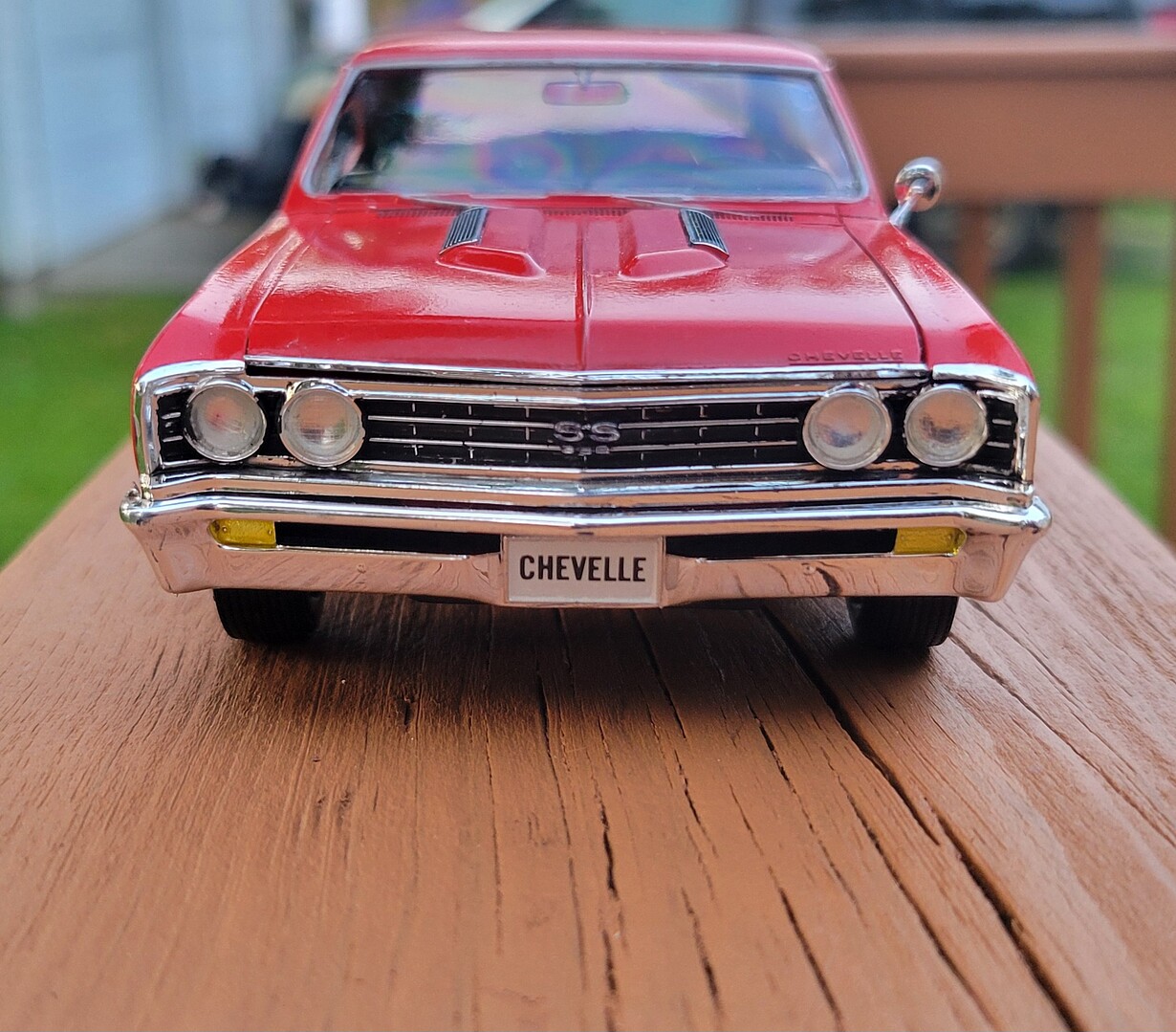 1967 Chevrolet Chevelle SS396 -- Plastic Model Car Vehicle Kit -- 1/25 ...