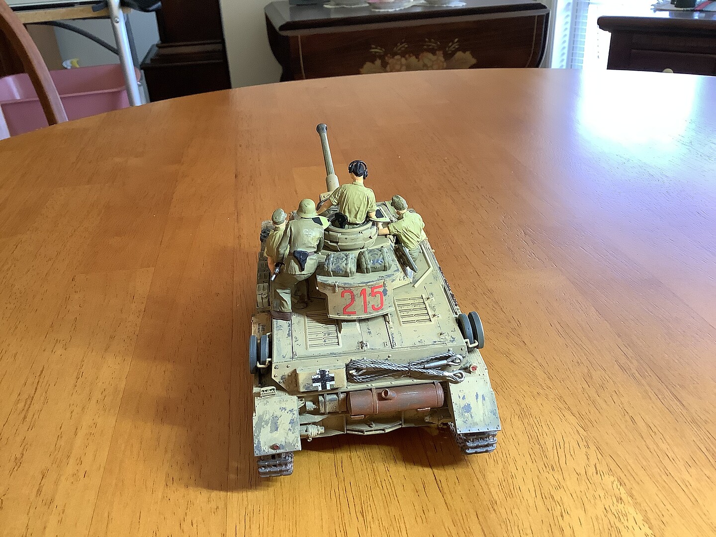 German Panzerkampfwagen IV -- 1/35 Scale -- Plastic Model Tank ...