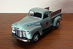 AMT 1950 Chevy Pick-Up Plastic Model Truck Kit 1/25 Scale #1076-12