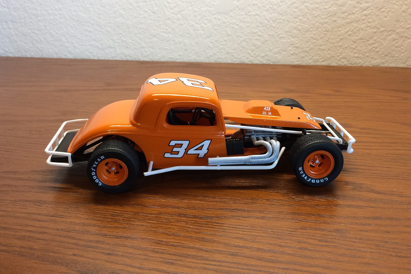 '34 Slammer Modified 2T -- Plastic Model Car Vehicle Kit -- 1/25 Scale ...