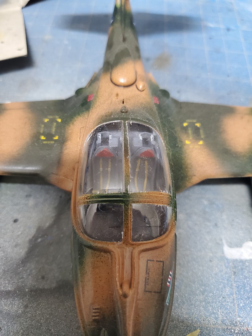 US A-37B Dragonfly Light Ground Attack Aircraft -- Plastic Model ...