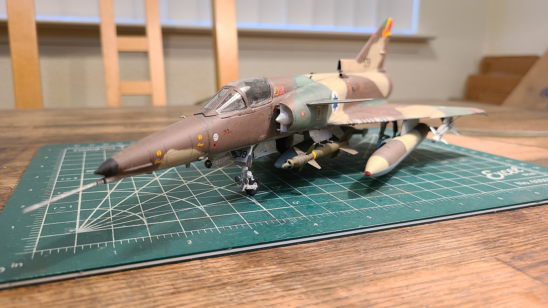 C2/C7 Kfir Israeli AF Fighter-Bomber (New Tool) -- Plastic Model ...