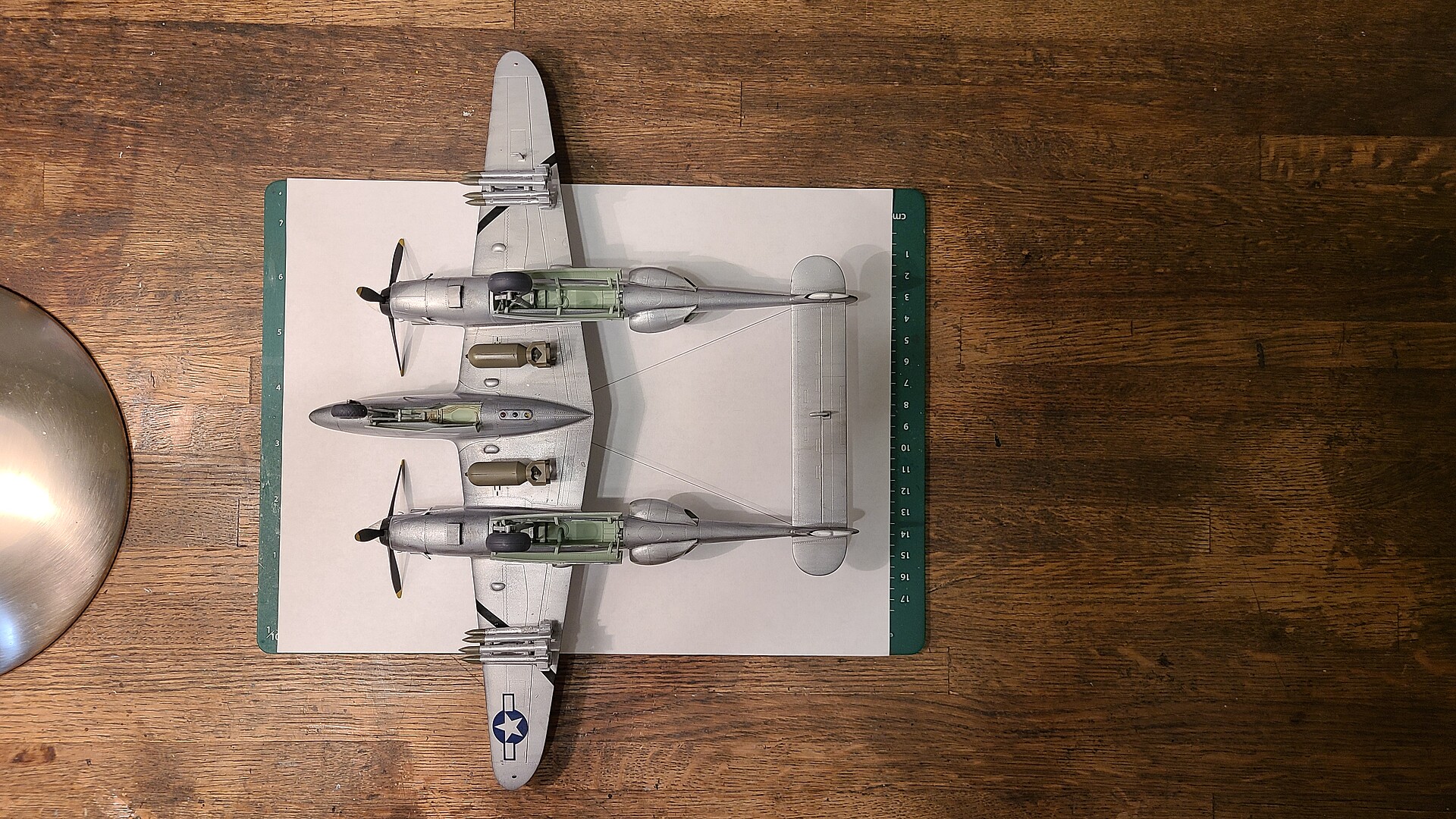 P-38L-5-LO Lightning -- Plastic Model Airplane Kit -- 1/48 Scale ...
