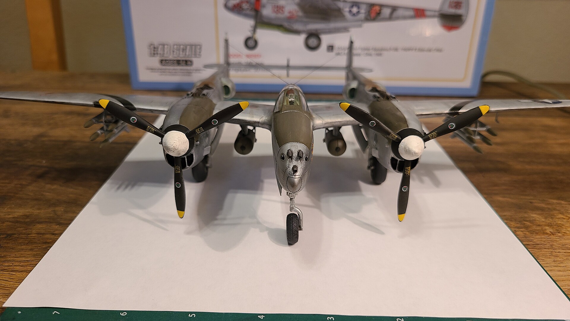 P-38L-5-LO Lightning -- Plastic Model Airplane Kit -- 1/48 Scale ...