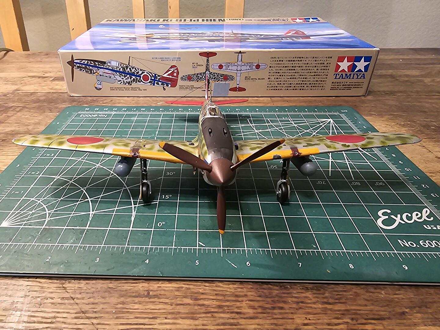 Kawasaki Ki-61-Id Hien (Tony) -- Plastic Model Airplane Kit -- 1/48 ...