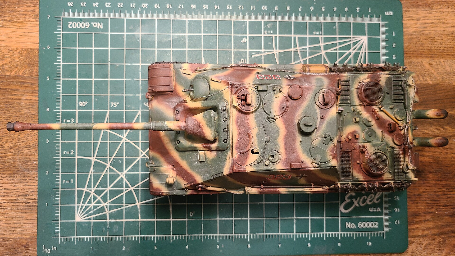 Jagdpanther G2 with Working Tracks -- Plastic Model Military Vehicle ...