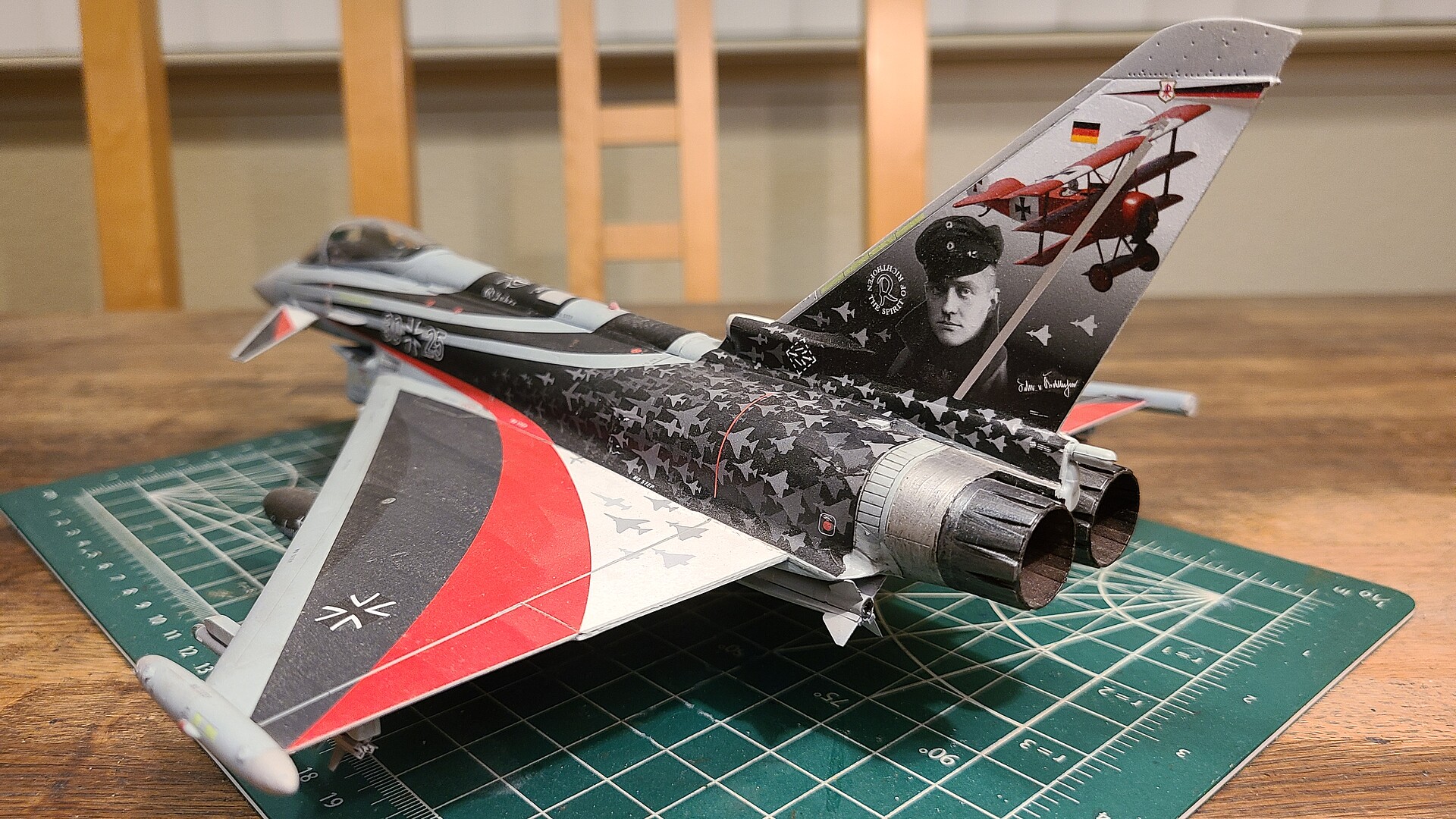 Eurofighter Typhoon Black Jack Single Seater -- Plastic Model Airplane ...