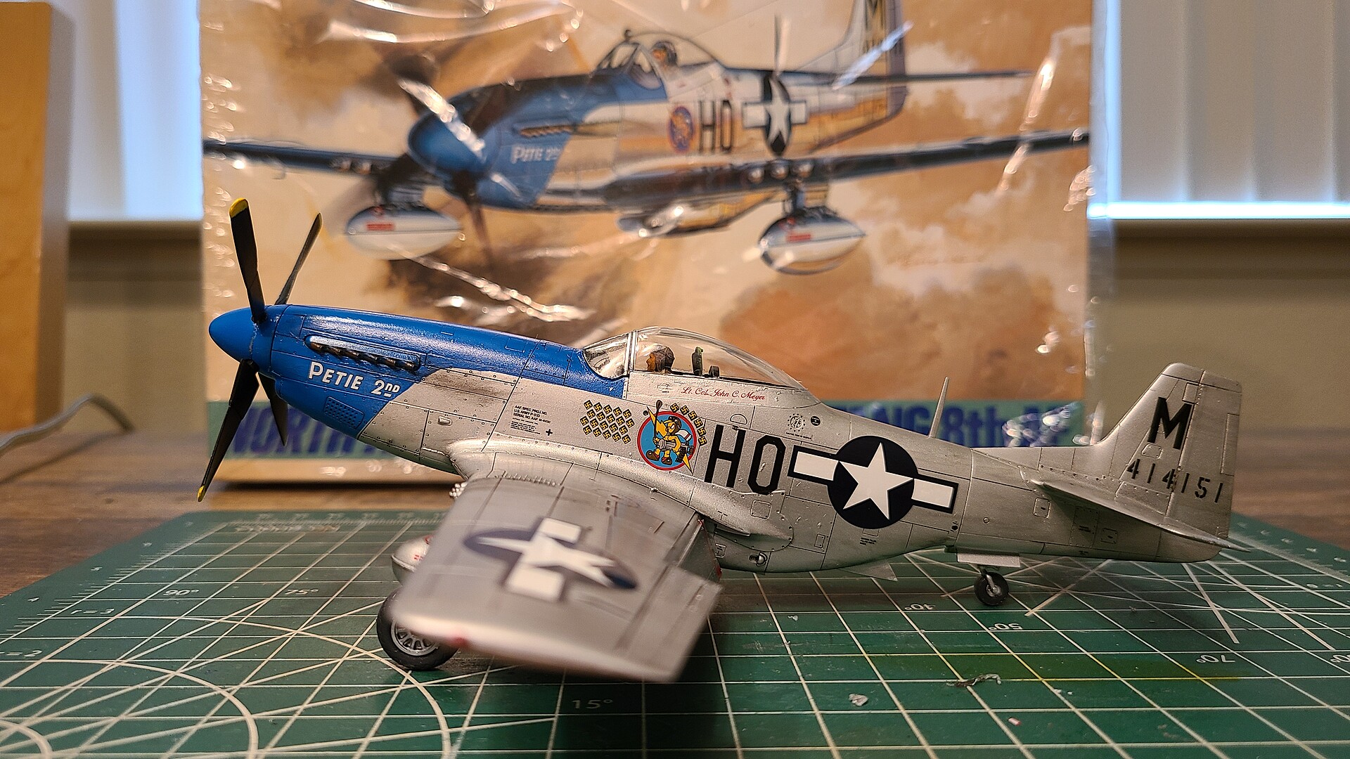 North American P-51D Mustang -- Plastic Model Airplane Kit -- 1/48 Scale -- #61040 pictures by ...