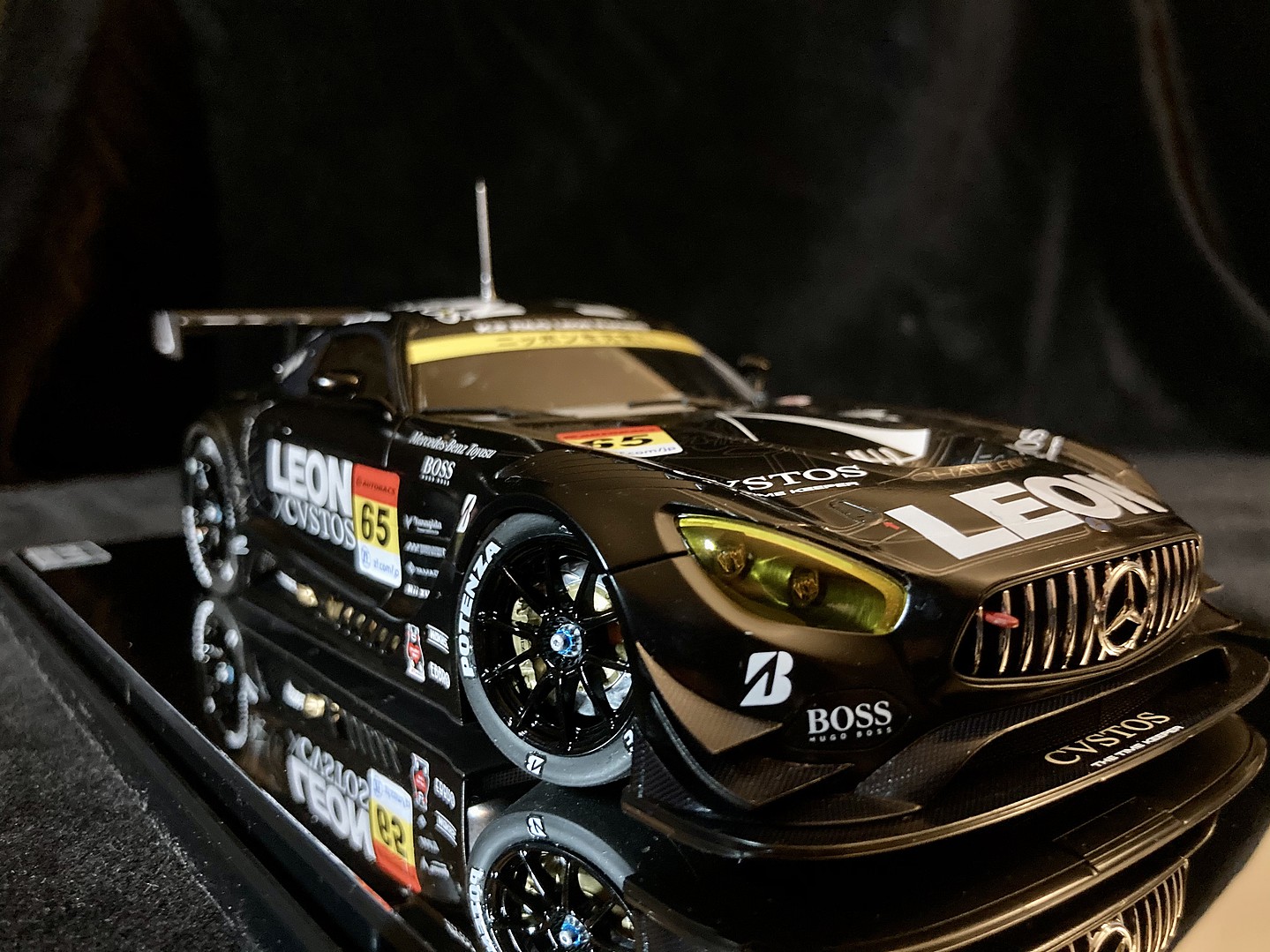 Gallery Pictures Tamiya Mercedes Benz Leon CVSTOS AMG Race Car Plastic ...