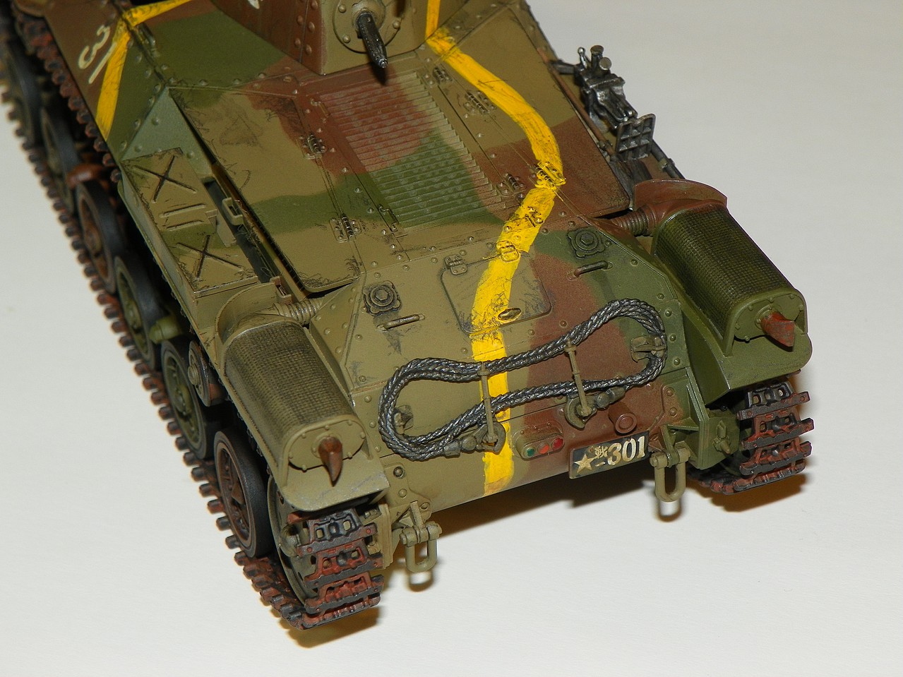 Japanese Tank Type 97 -- Plastic Model Military Vehicle Kit -- 1/35 ...