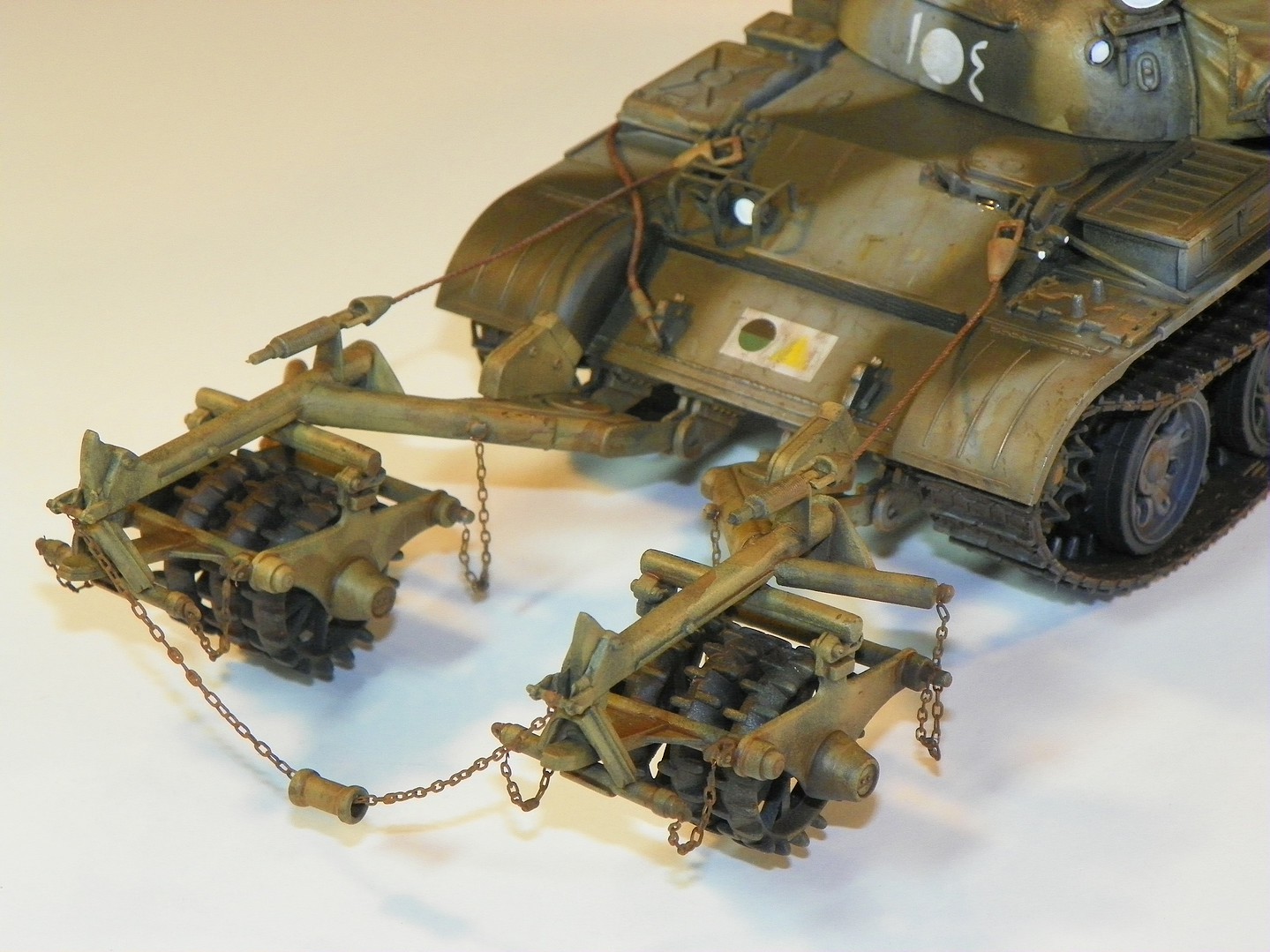 T-55 Tank with BTU-55 -- Plastic Model Military Vehicle Kit -- 1/35 ...