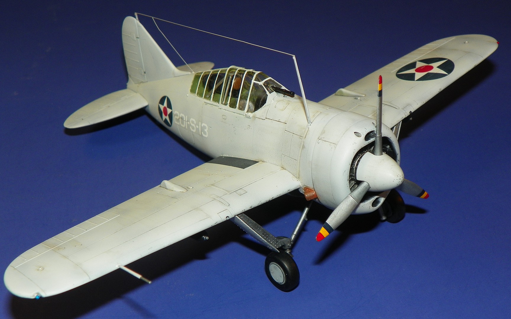 Brewster B-339 Buffalo Pacific Theater Fighter -- Plastic Model ...