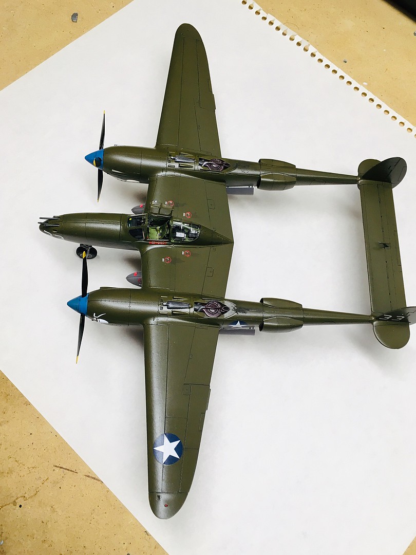 Lockheed P-38 F/G Lightning -- Plastic Model Airplane Kit -- 1/48 Scale ...