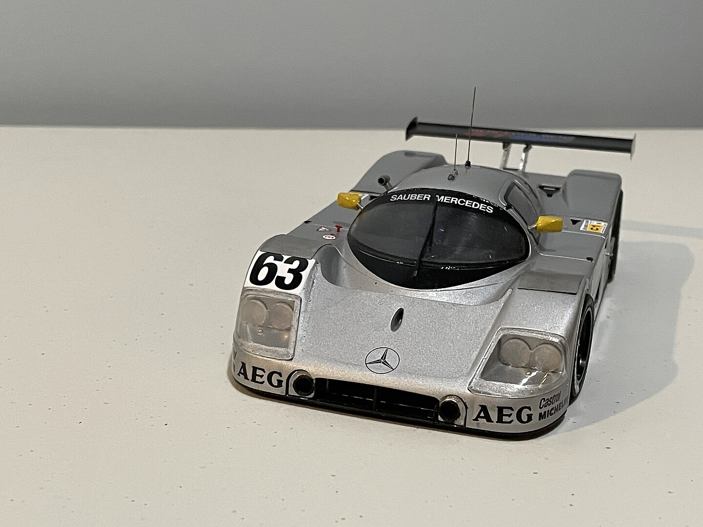 1989 Sauber-Mercedes C9 -- Plastic Model Car Vehicle Kit -- 1/24 Scale ...