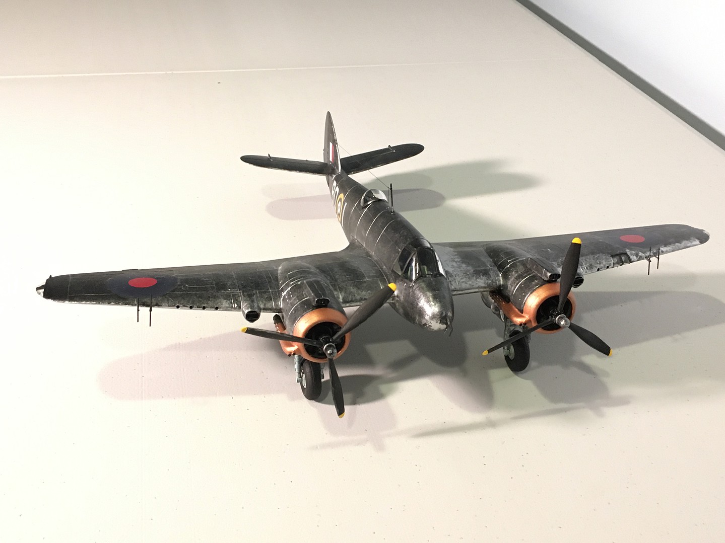 Bristol Beaufighter VI Fighter Aircraft -- Plastic Model Airplane Kit ...