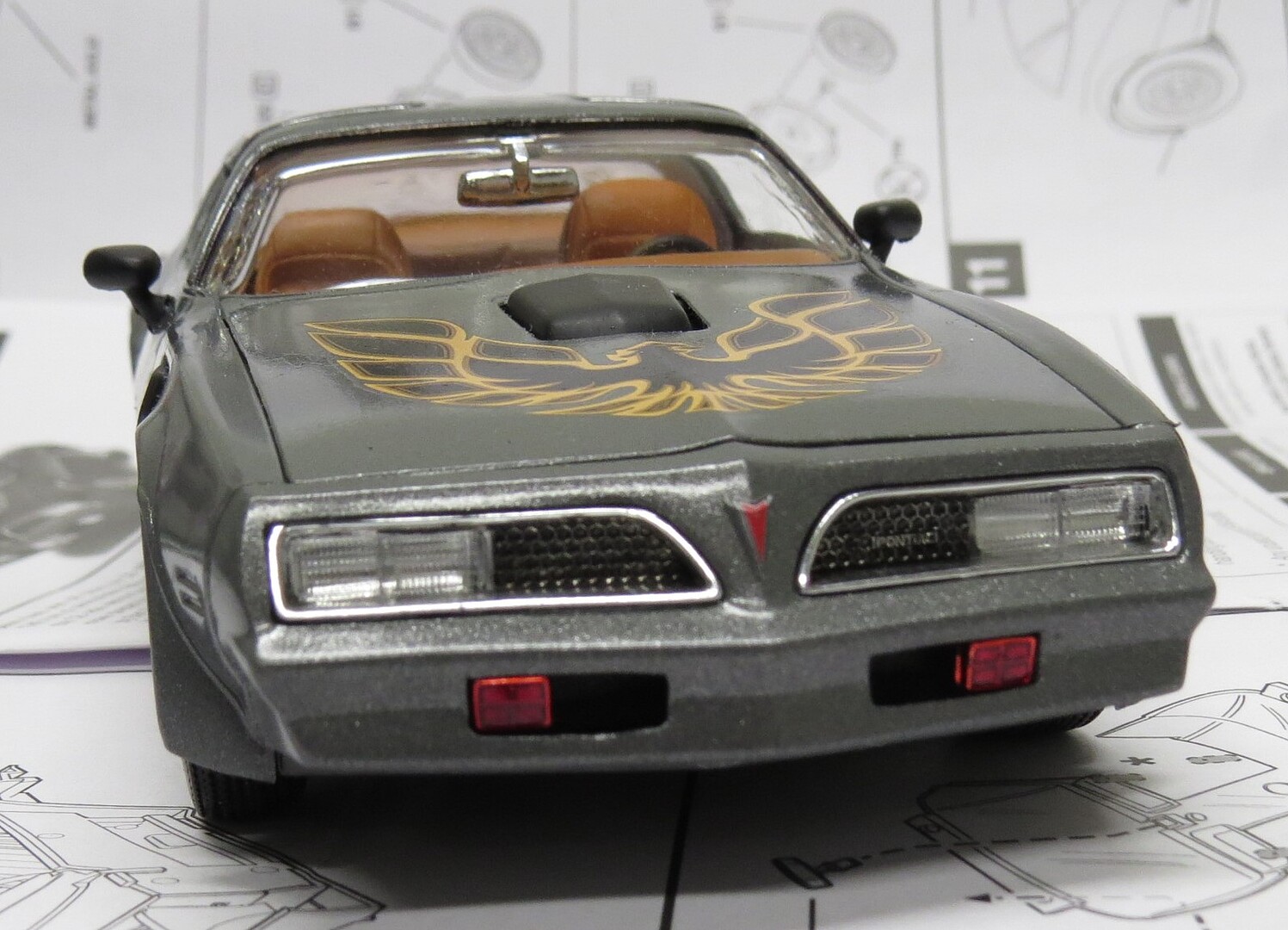 Smokey and the Bandit 1977 Firebird -- Plastic Model Car Kit -- 1/25 ...