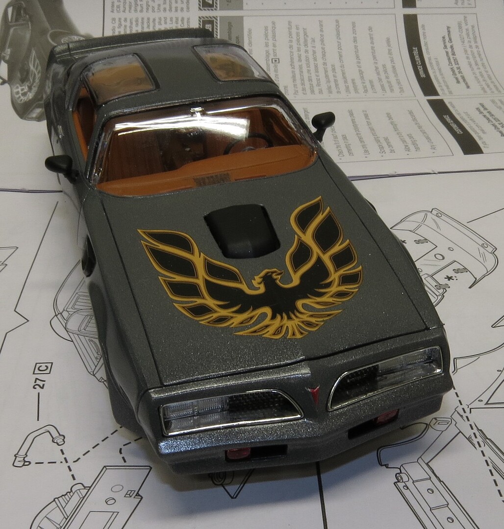 Smokey and the Bandit 1977 Firebird -- Plastic Model Car Kit -- 1/25 ...